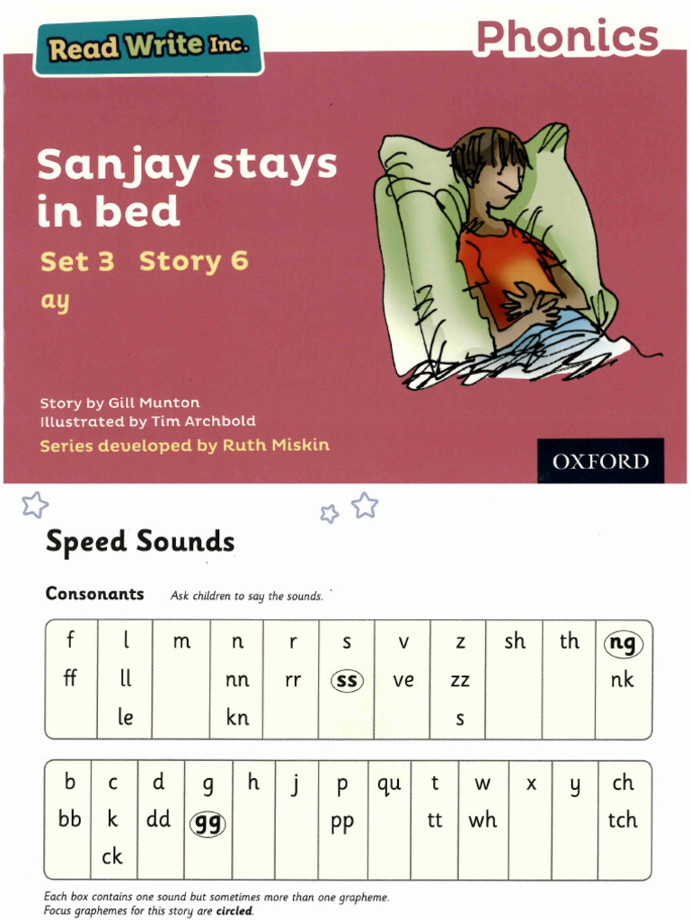 6 Sanjay Stays in Bed | PDF