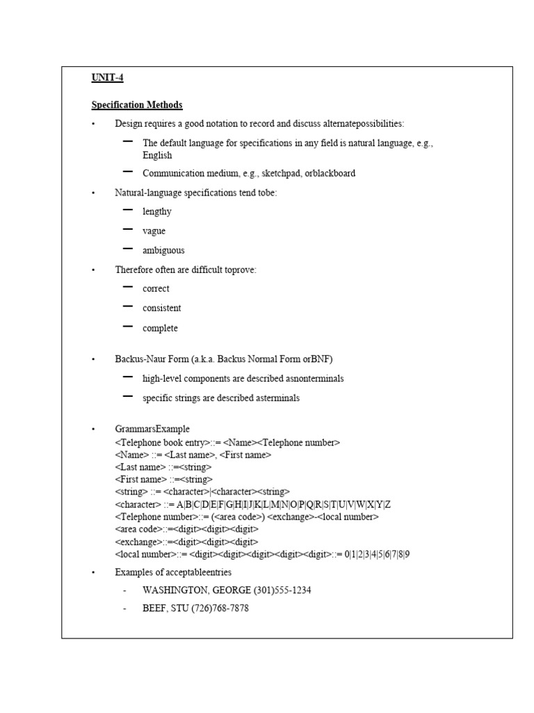 Unit Iv | PDF | Syntax (Logic) | Computer Programming