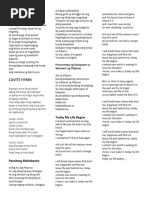 100 Tula para Kay Stella Script Final | PDF