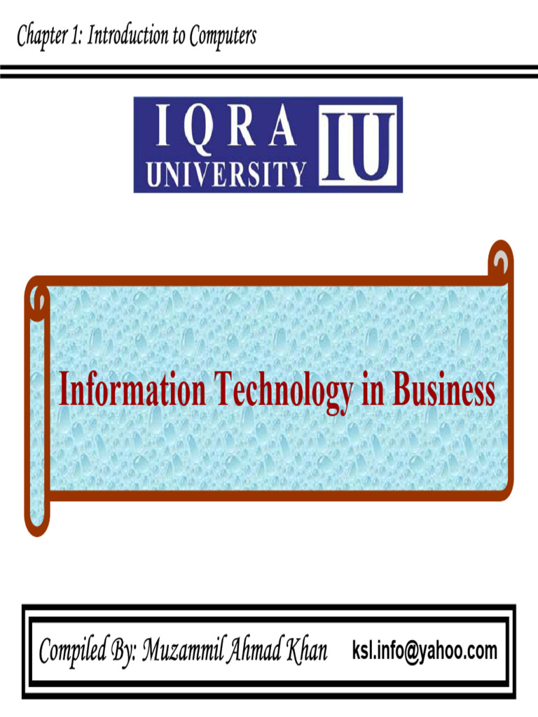 001 - Itb | PDF | Computer Data Storage | Input/Output