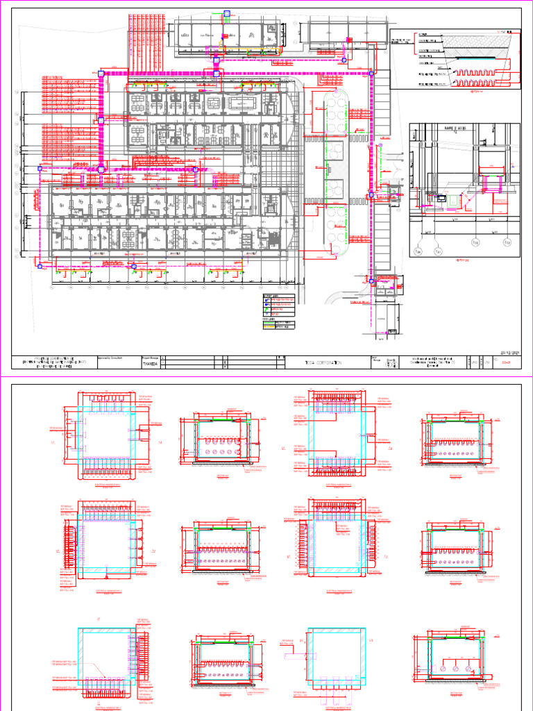 CO-31 Mechanical and Electrical Work Coordination Drawing Site Plan (1 ...