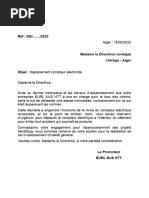 Lettres - Demande D'installation Compteur Electrique Et Gaz-Algerie-Sonelgaz | PDF