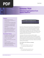 5520 Extreme Datasheet | PDF | Network Switch | Computer Network
