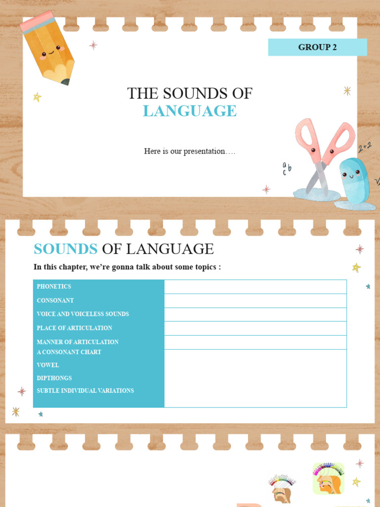 The Sounds of Language | PDF