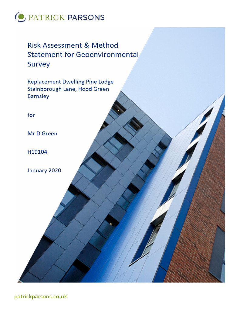 Site Investigation Report | PDF