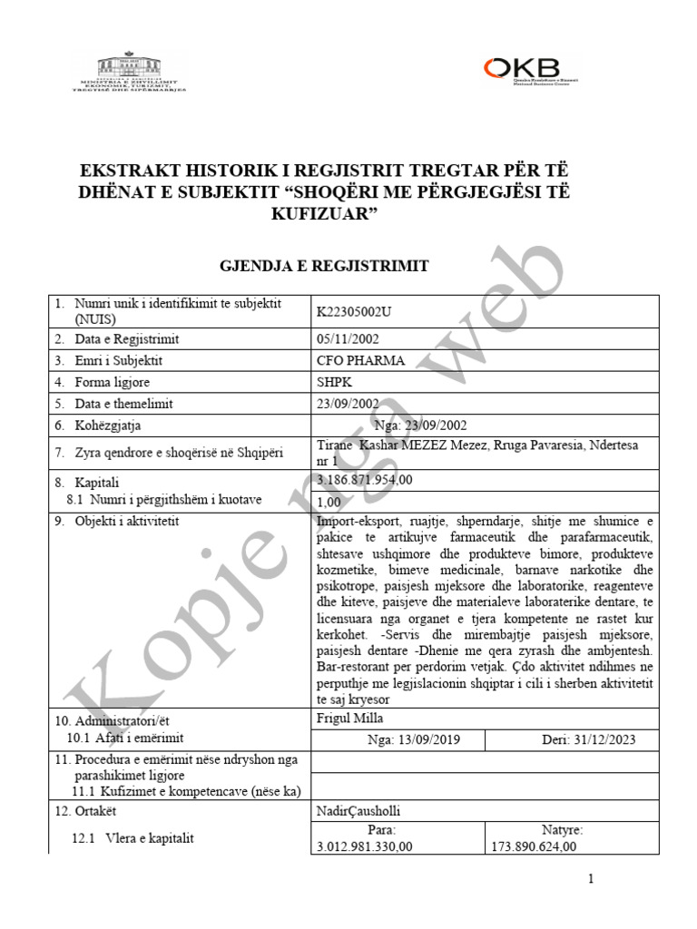 EkstraktHistorik-9 19 2023 | PDF