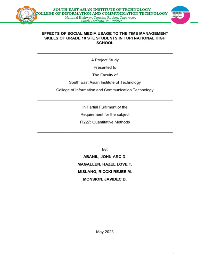 IT227 Final Research Papeer | PDF | Social Media | Popular Culture & Media Studies