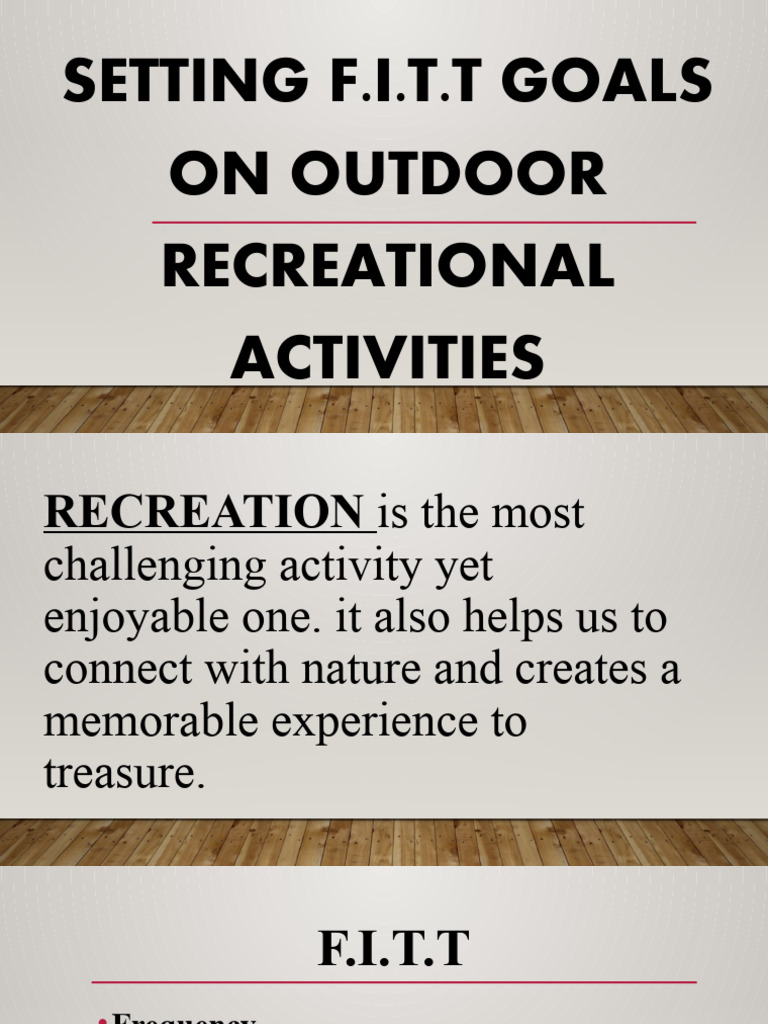 Week 2 | PDF | Recreation | Outdoor Recreation