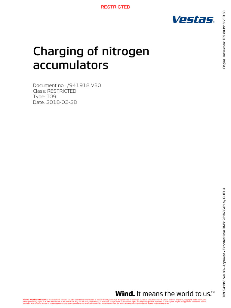 Nitrogen Gas Filling | PDF | Personal Protective Equipment | Valve