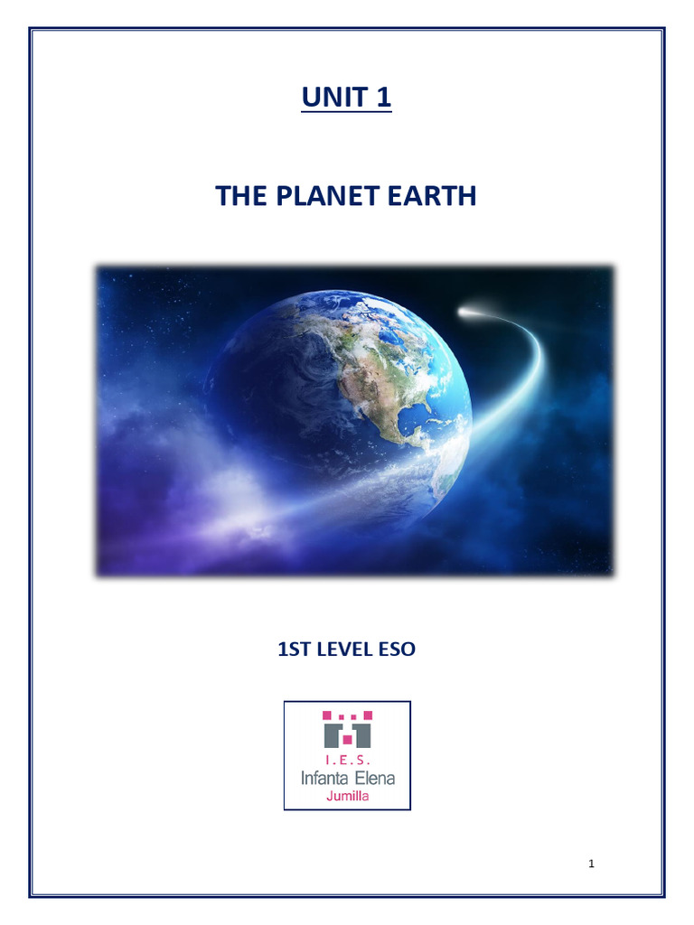 Unit 1. The Earth Planet | PDF | Planets | Map