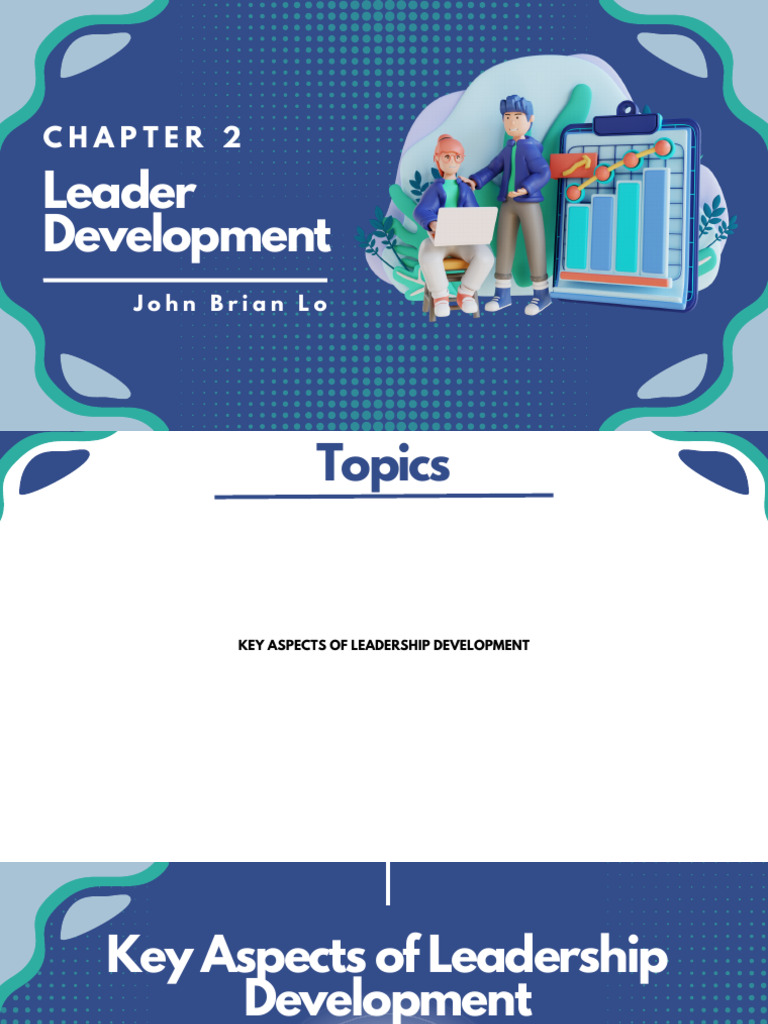 CHAPTER 2 Leader Development | PDF | Leadership | Experience