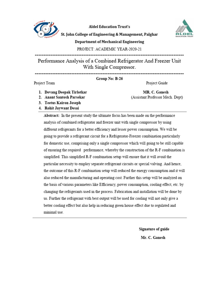 Project Abstract | PDF