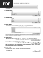 MINI Mental | PDF