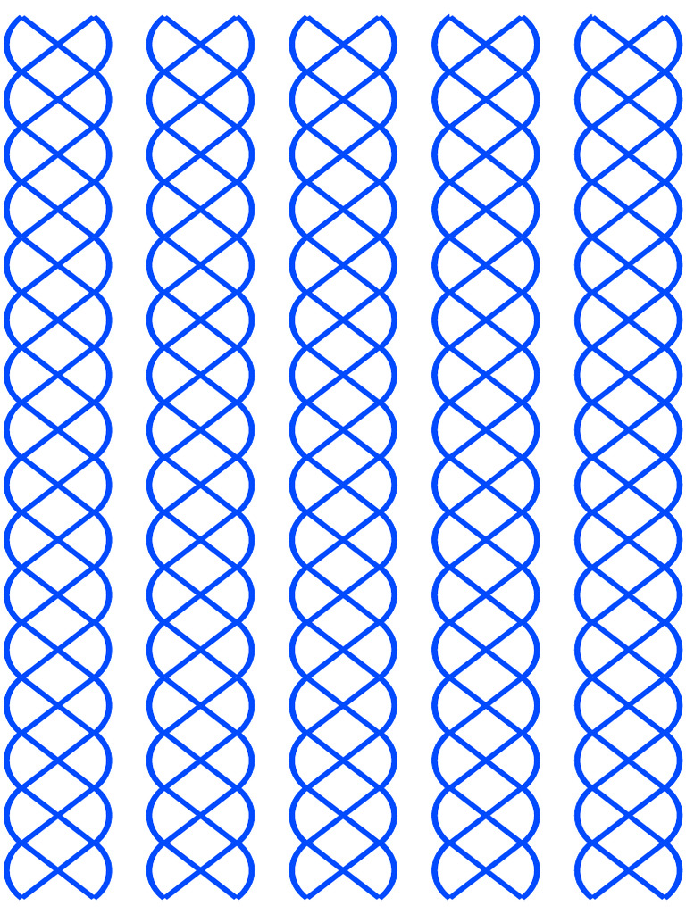 Four Strand Braid Motif Template | PDF