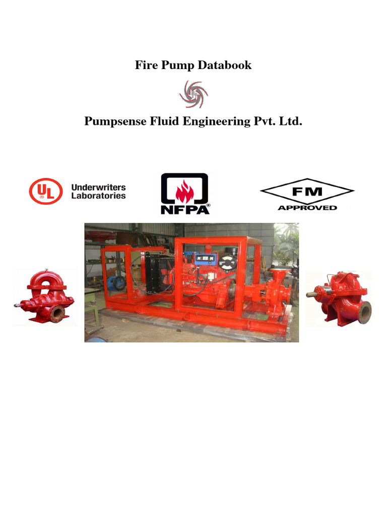 Fire Pump Data Book | PDF | Home & Garden
