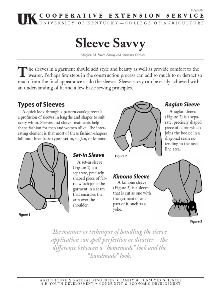 Fitting Sleeves | PDF