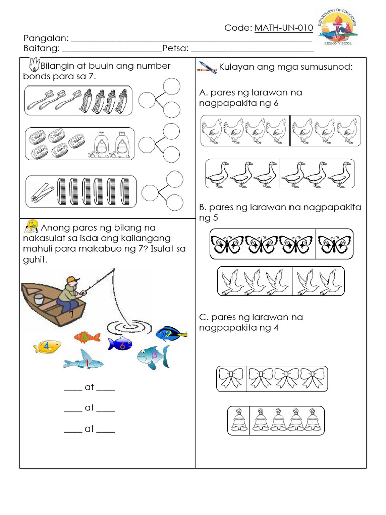 MATH UN 010 - Final | PDF
