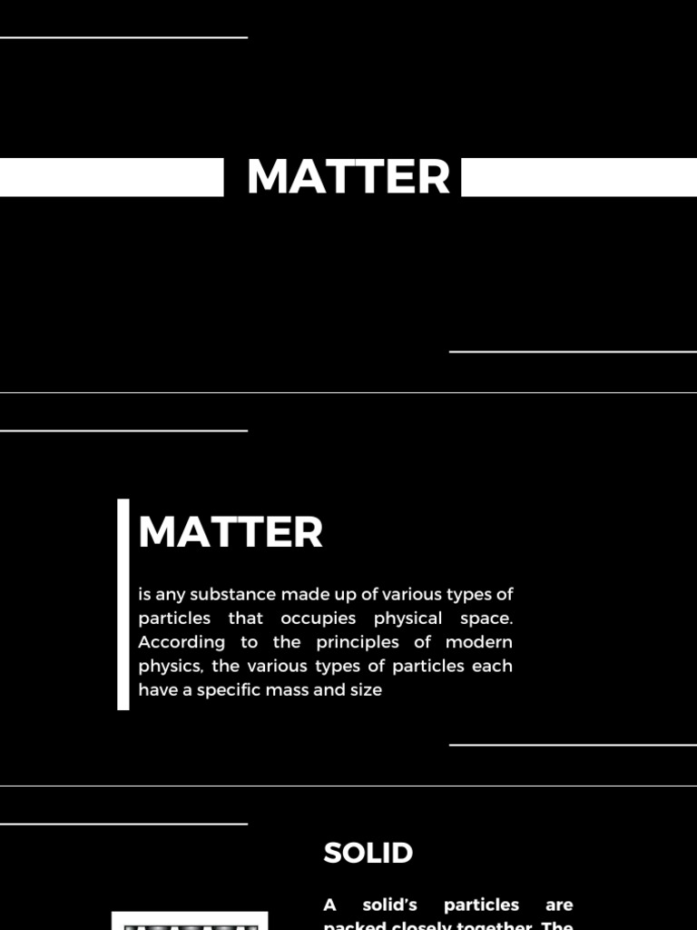 MATTER | PDF