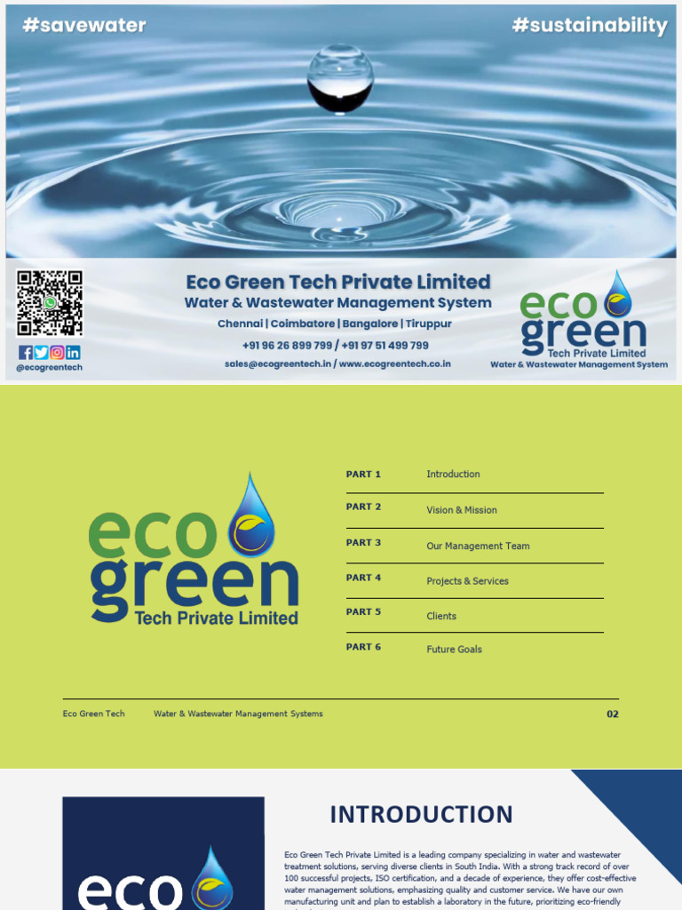 Eco Green Tech Private Limited - Profile | PDF