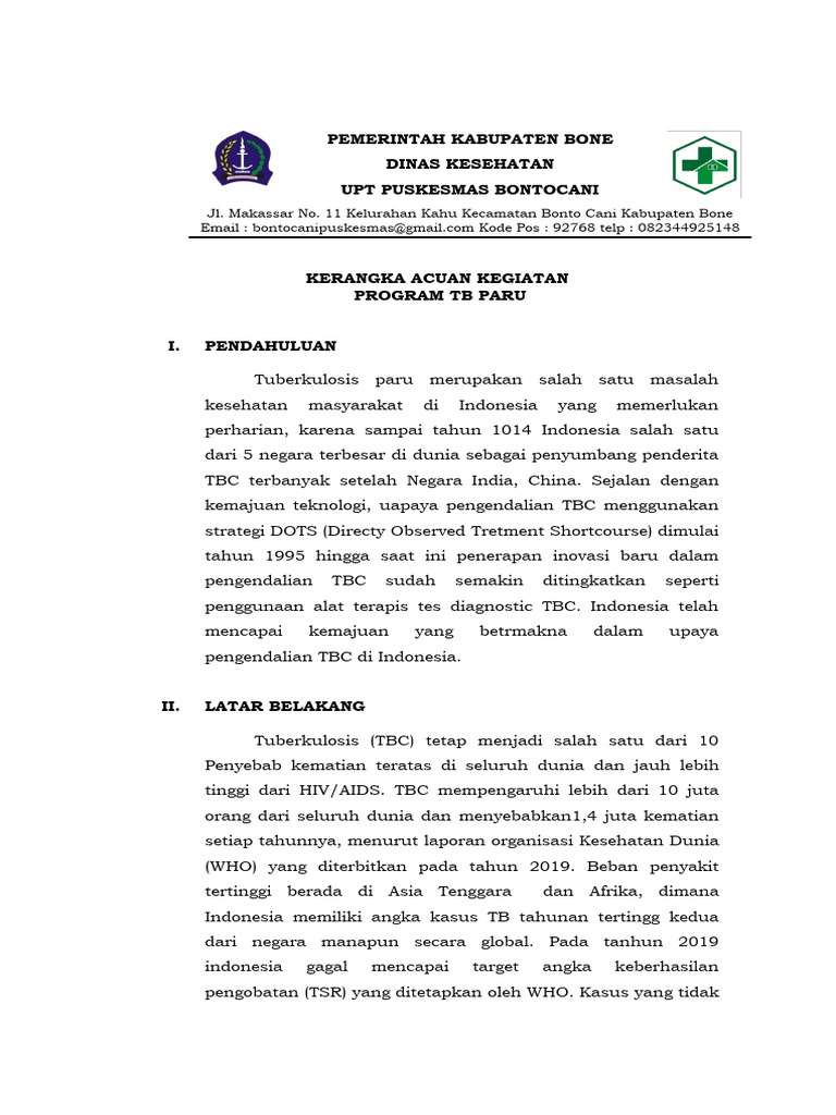 Kak TB Paru | PDF | Pengembangan Diri