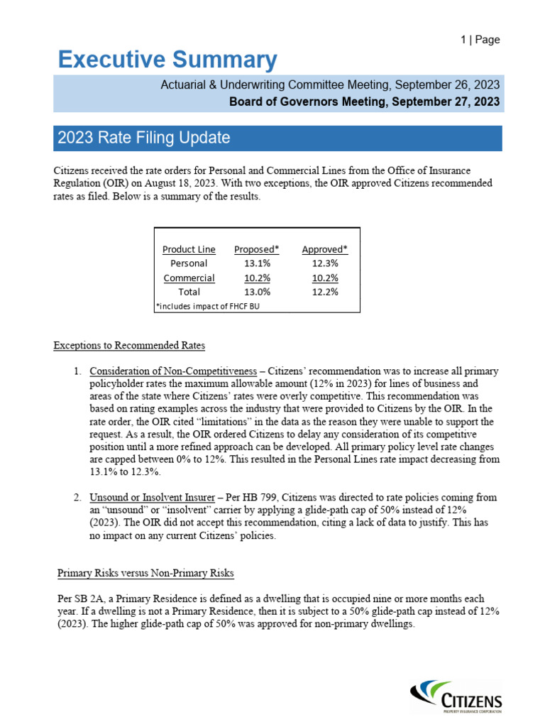 Executive Summary | PDF