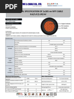 ACSR Drake Conductor Specifications | PDF | Wire | Electromagnetism
