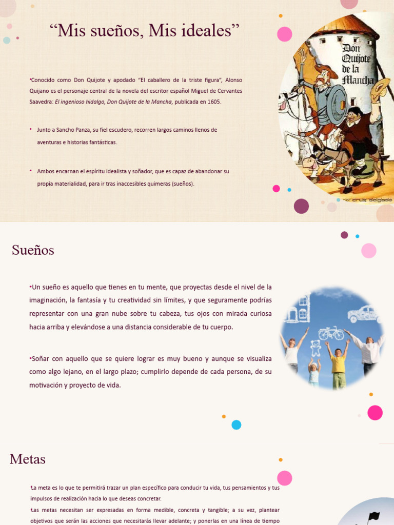 Mis Sueños, Mis Ideales | PDF