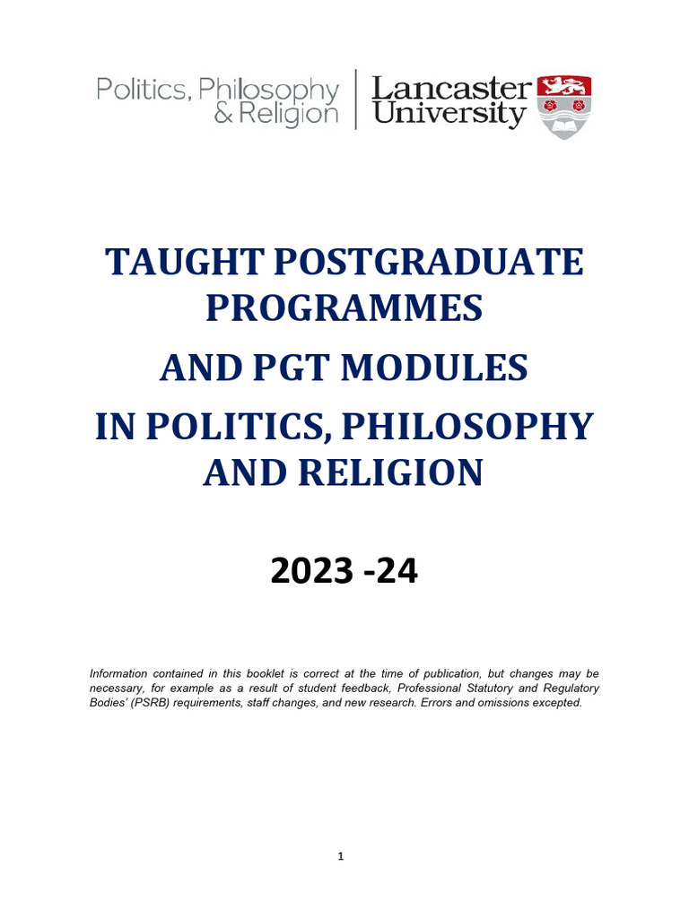 23 24 Campus Module Handbook 2023-24 V10 13 Sept - 230915 - 150742 ...