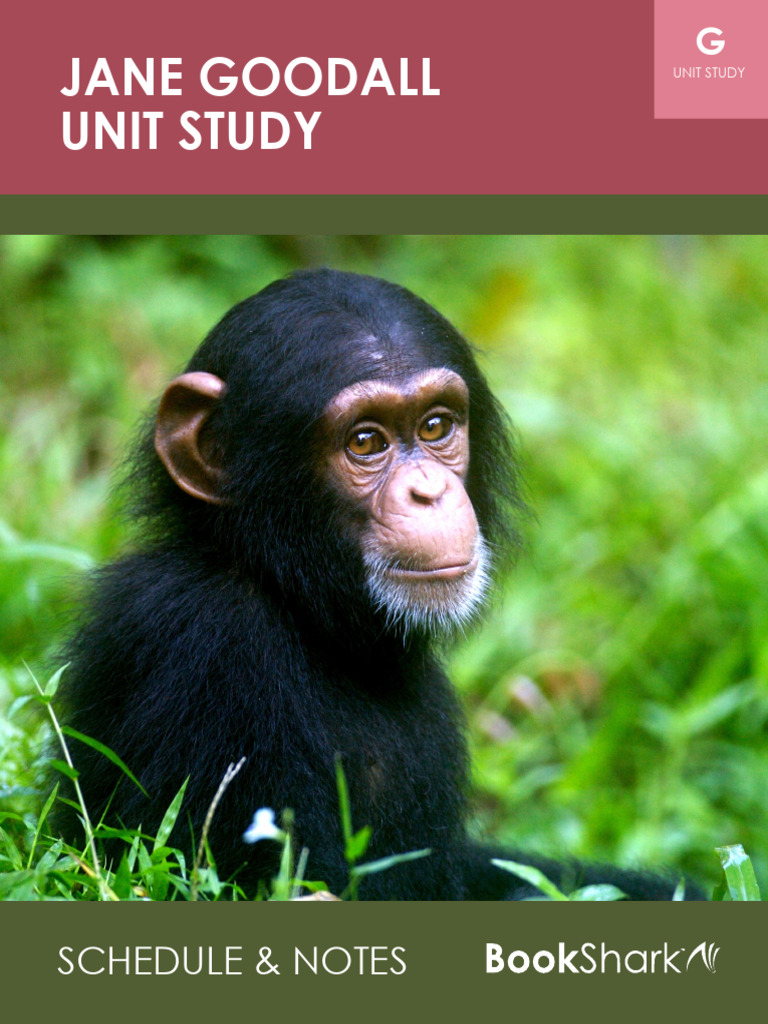 Jane Goodall Unit Study | PDF | Chimpanzee