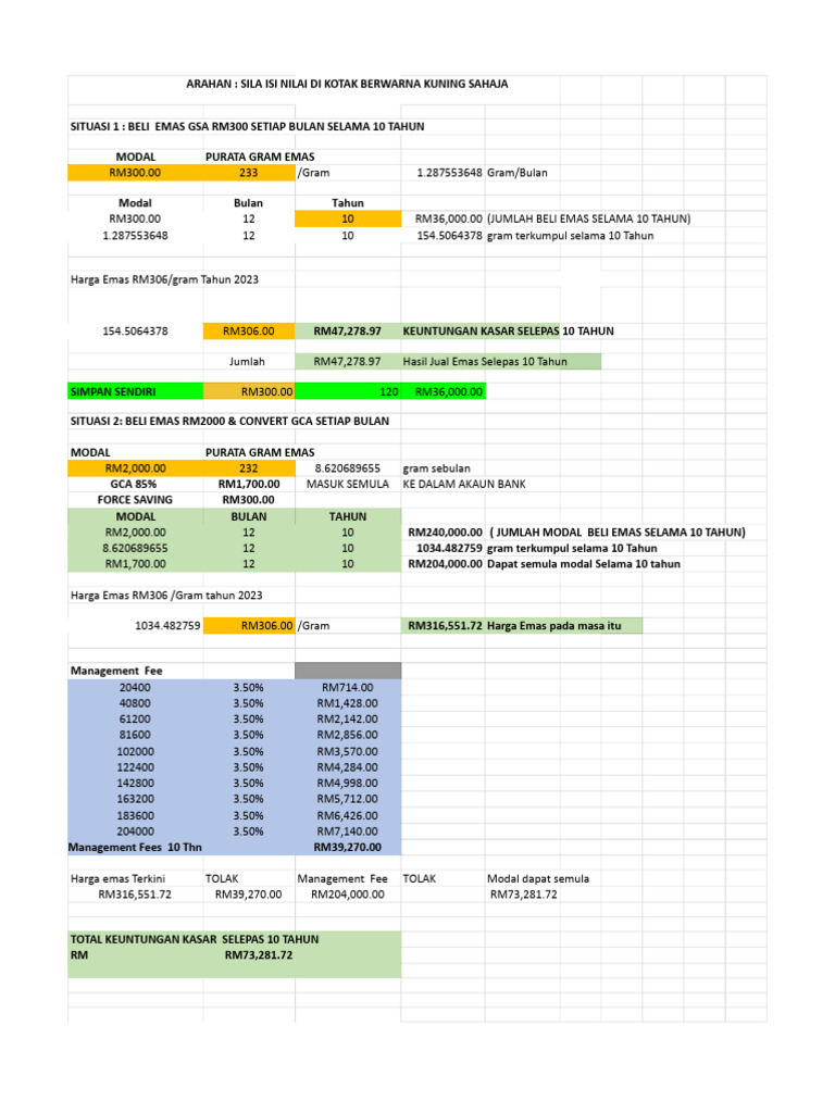 Teknik GSA Vs Teknik GCA | PDF