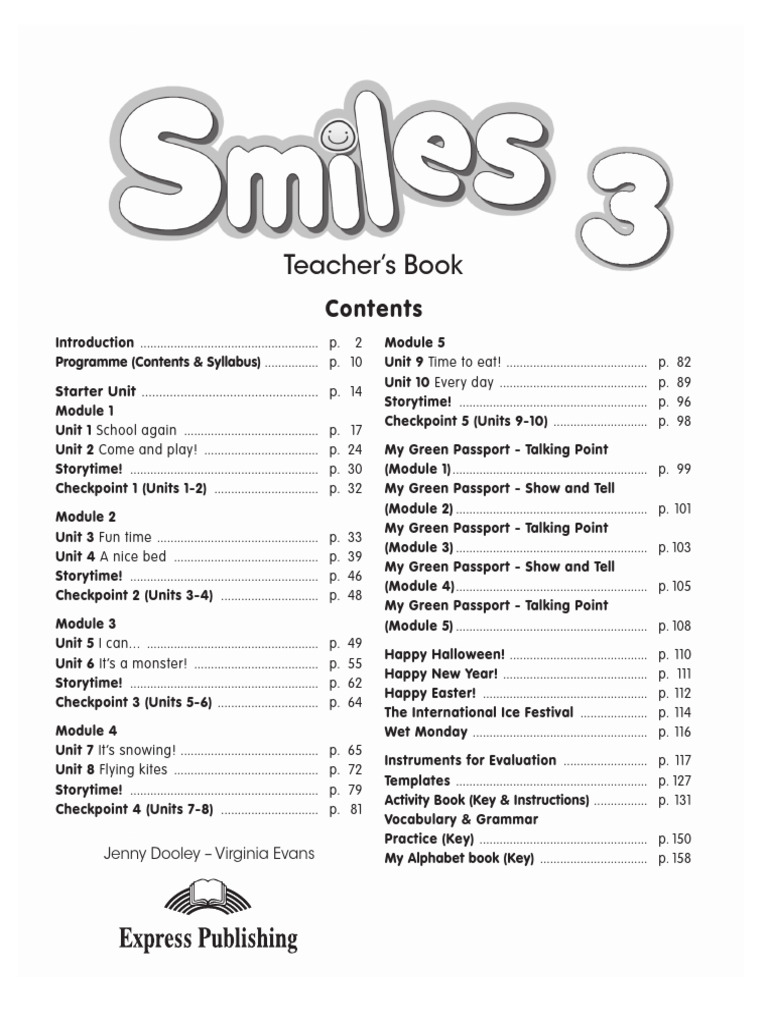 Smiles 3 | PDF | Teachers | Learning