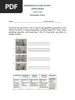 ESP 5 Performance Task | PDF