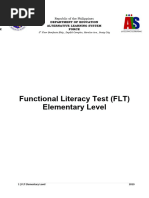 ALS Enrollment and Learner Records | PDF | Literacy | Cognition