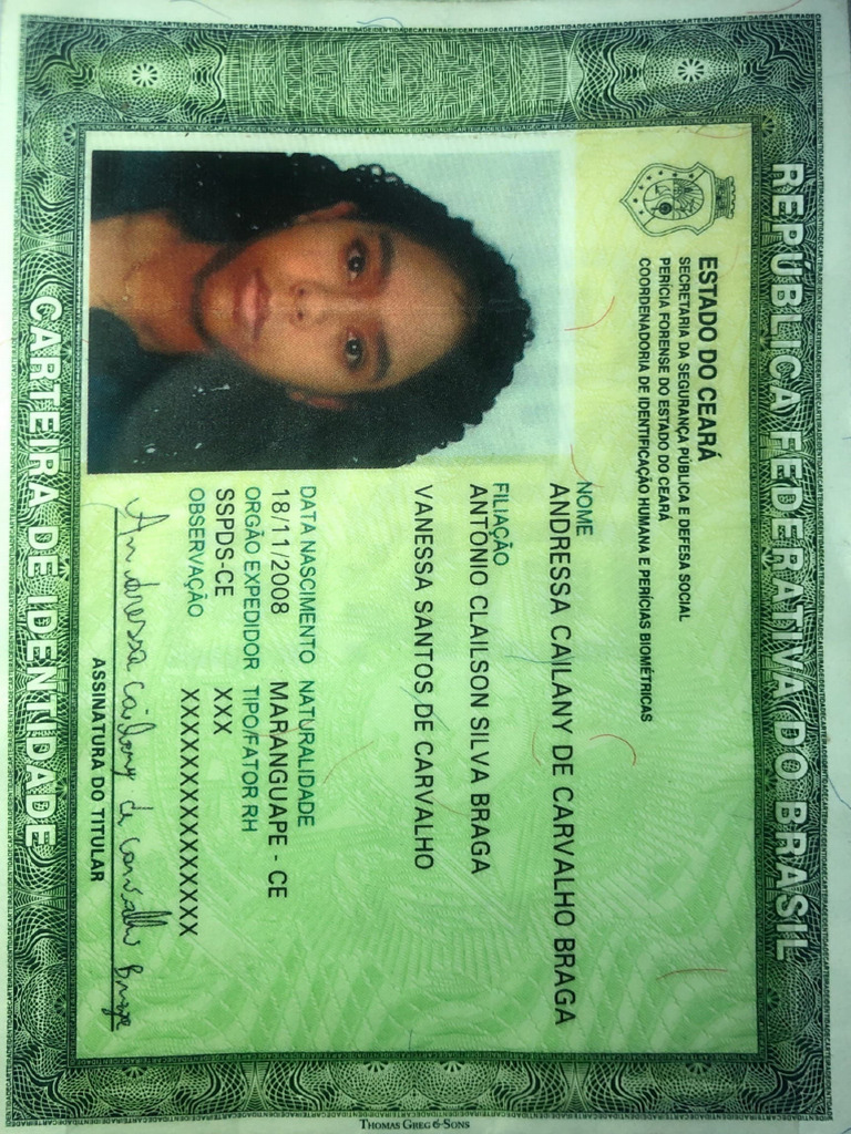 Carteira de Identidade | PDF