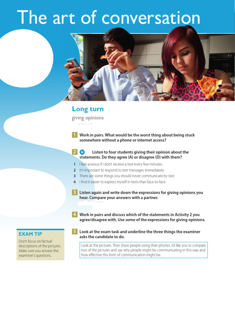 The Art of Conversation | PDF | Noun | Plural