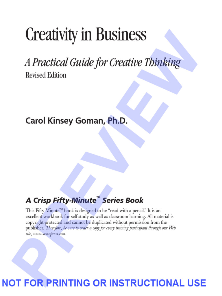 Creativity | PDF | Creativity | Thought