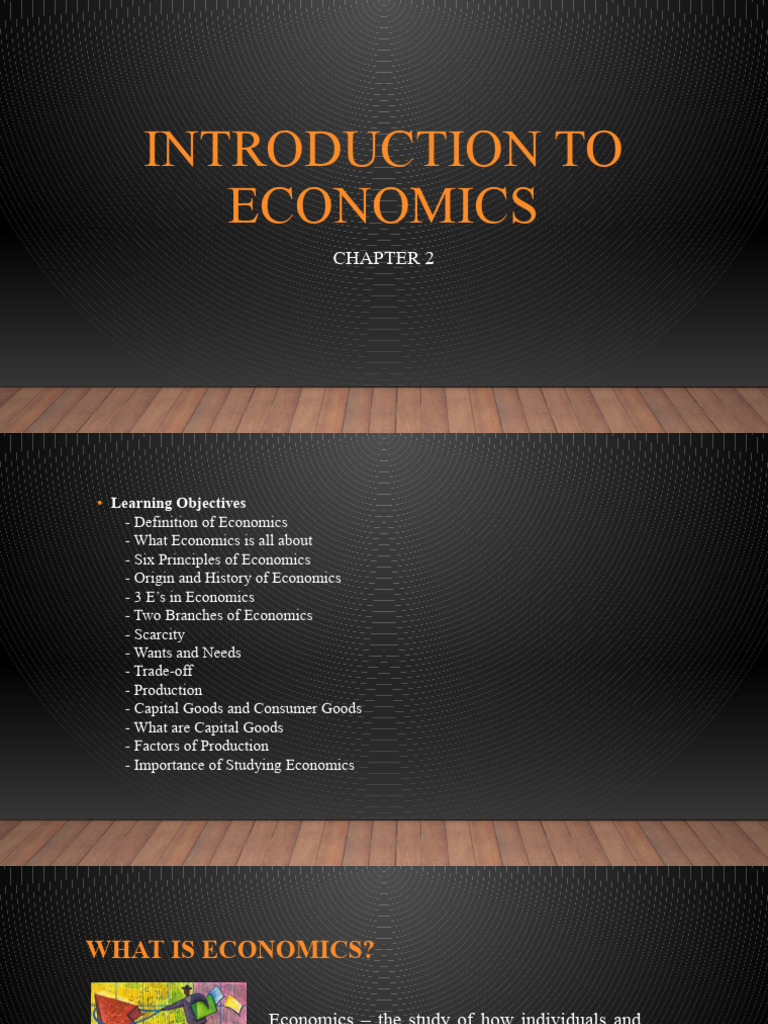 Chapter 1 Introduction To Economics BM | PDF | Economics | Microeconomics