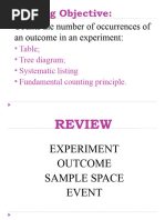 q3 - l13 - Illustrates An Experiment, Outcome, Sample Space and Event ...