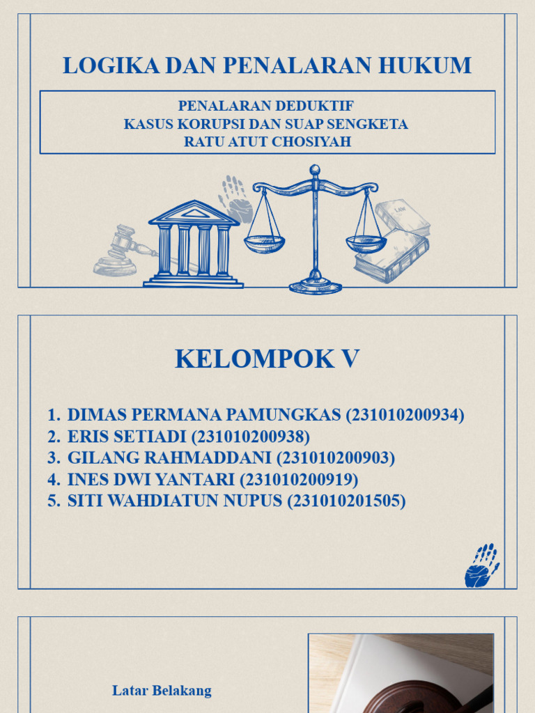 Logika Hukum Kel.V | PDF