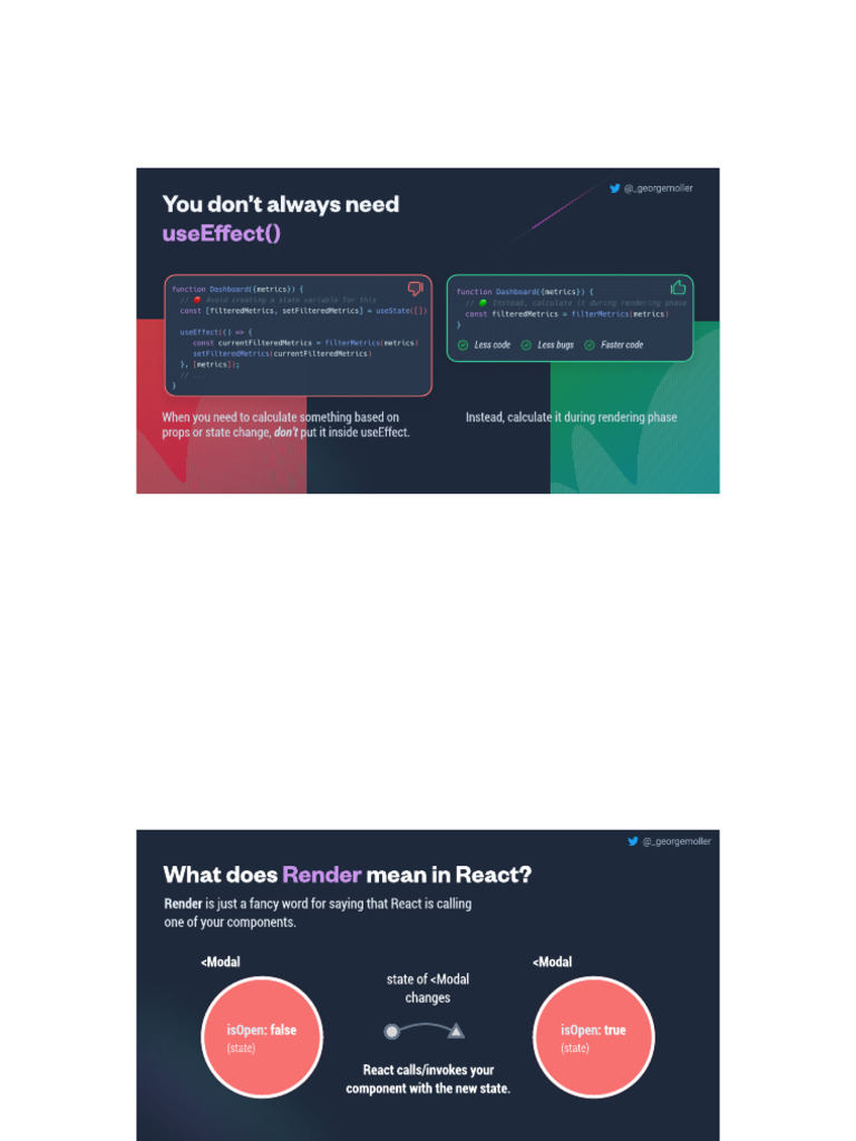 React-Infographics Resume | PDF