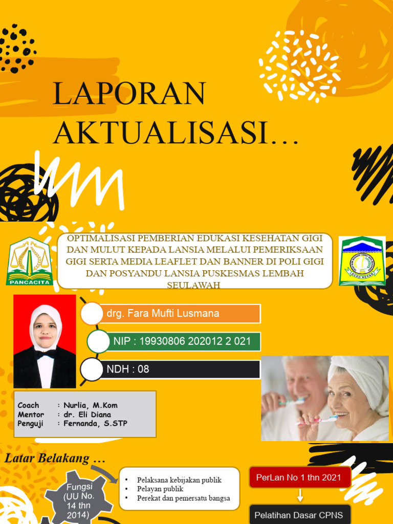 Laporan Aktualisasi | PDF | Karier & Perkembangan | Ilmu Sosial