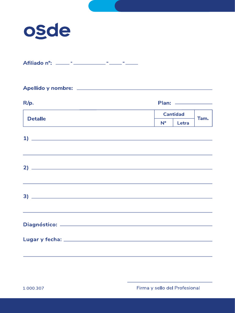 Recetario OSDE | PDF