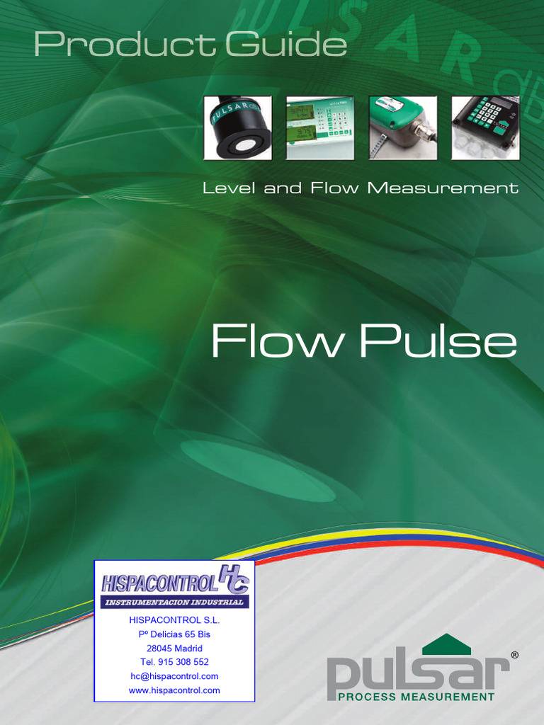 Pulsar Flow-Pulse | PDF | Ultrasound | Flow Measurement