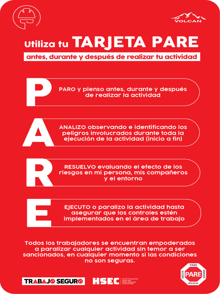 Tarjeta Pare 2023 | PDF