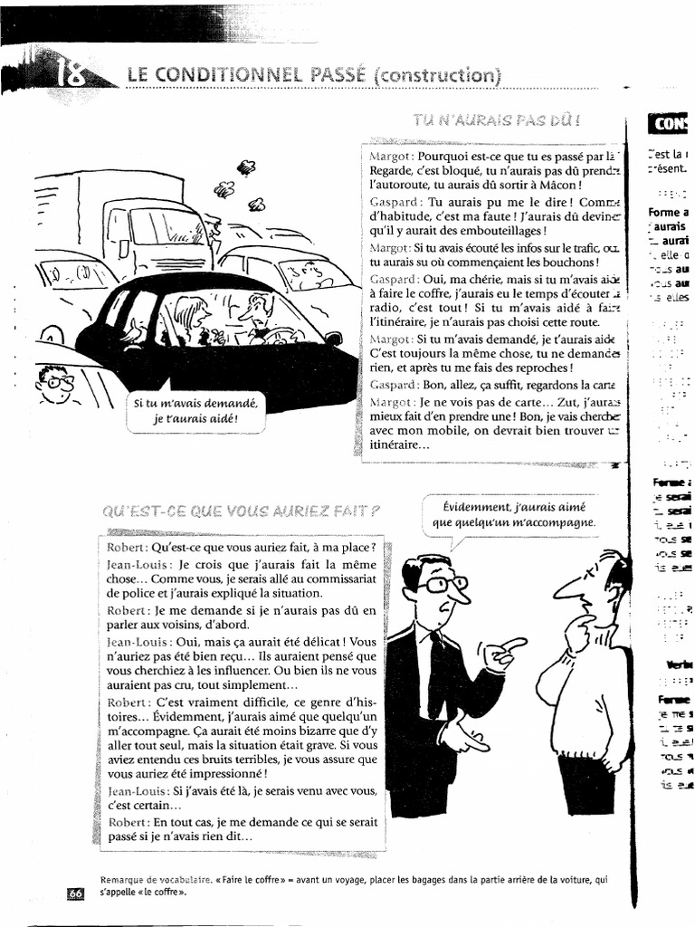 Conditionnel Passe 1 | PDF