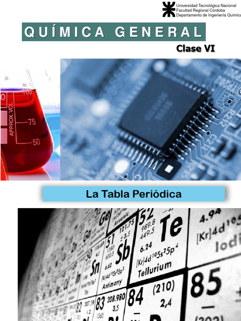 Clase 6 - U2 (Conf Electrónica-TP-Prop Periódicas) | PDF | Química ...