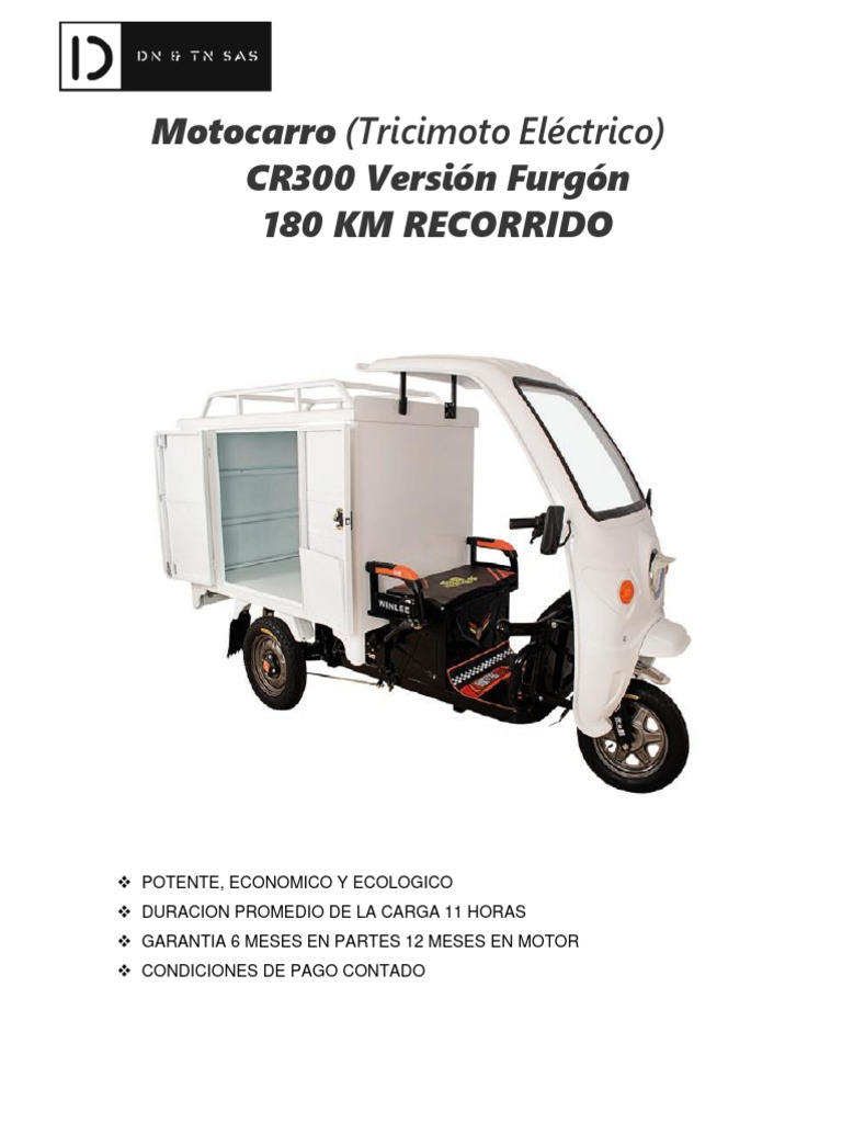 Ficha Tecnica Motocarro | PDF