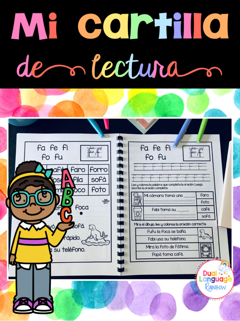 1 - Lectura - Cartilla de Lectura Fonética en Español (Enseñar A Leer ...