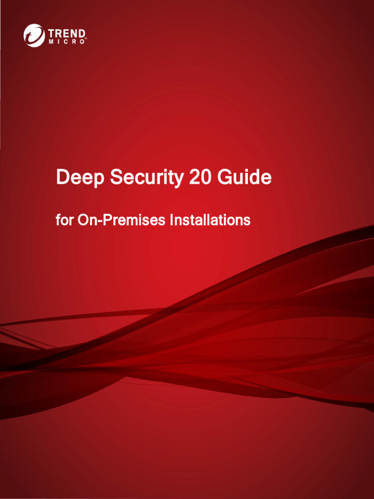 Deep Security 20 Administration Guide | Download Free PDF | Linux | Software
