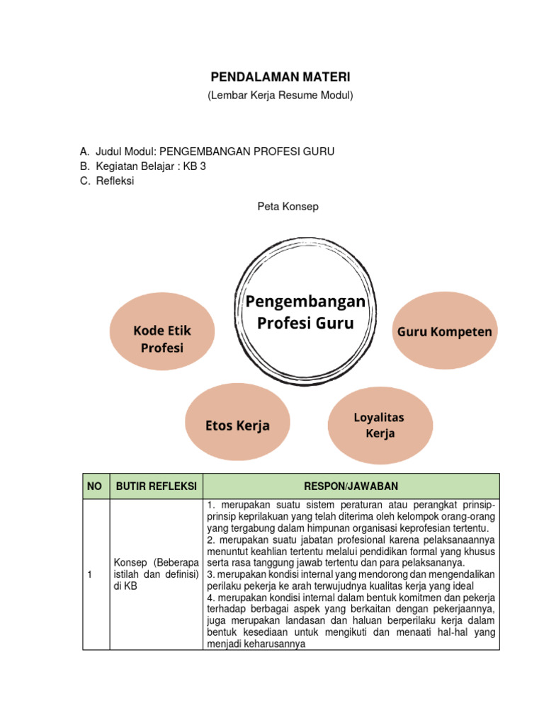 Modul 8 KB 3 | PDF | Pengembangan Diri | Sains & Matematika